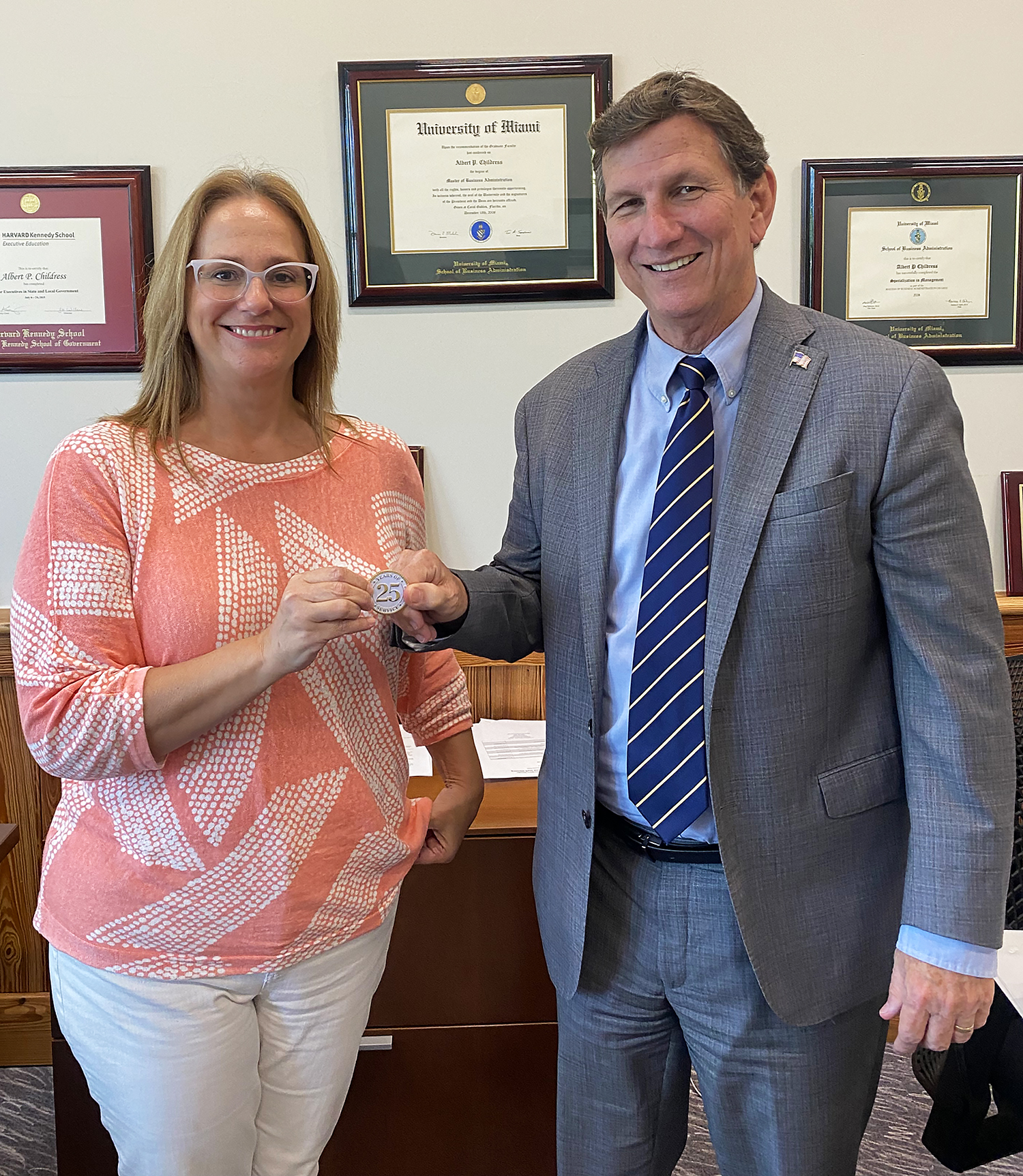 Budde Recognized for 25 Years of Service | KONK Life