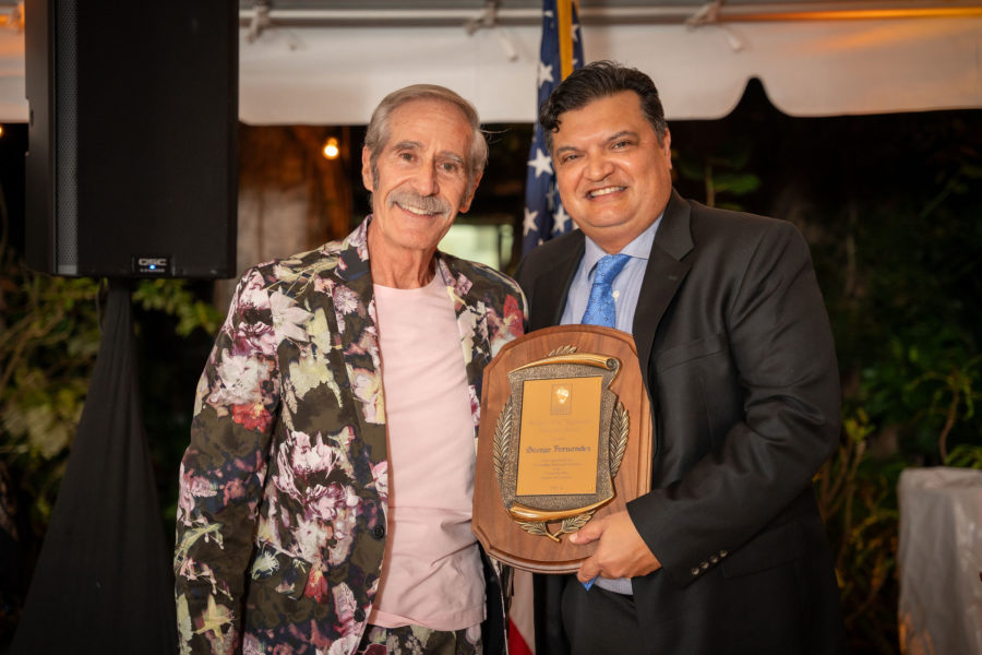 Key West Chamber of Commerce Honors George Fernandez with the William ...