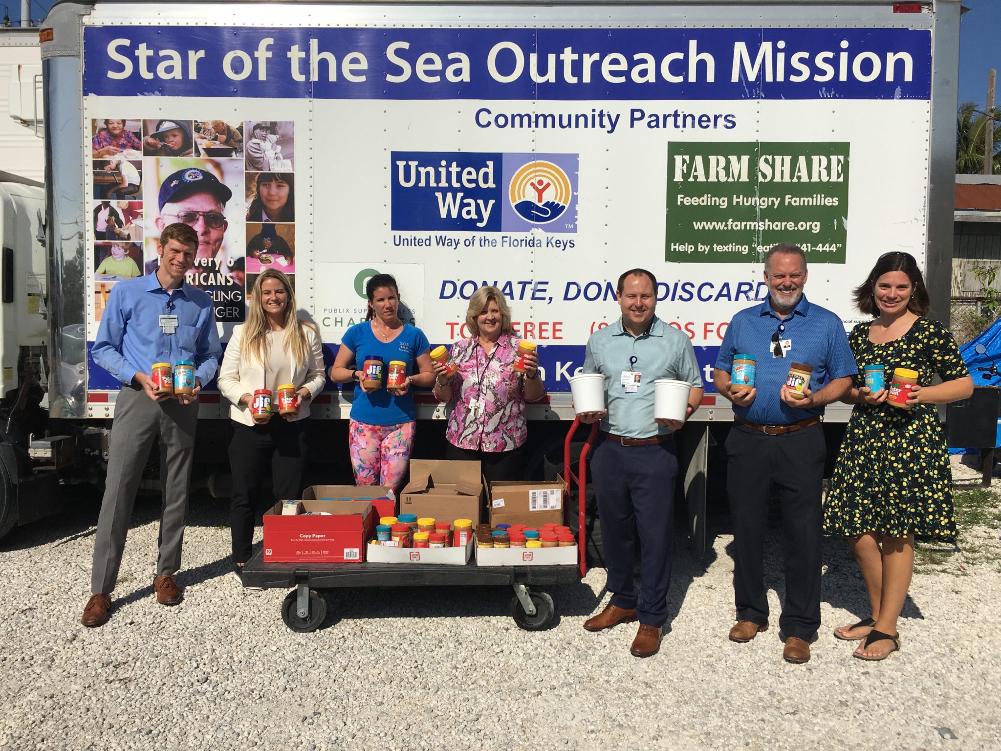 LOWER KEYS MEDICAL CENTER FIGHTS HUNGER THROUGH ITS JARS OF LOVE PEANUT ...