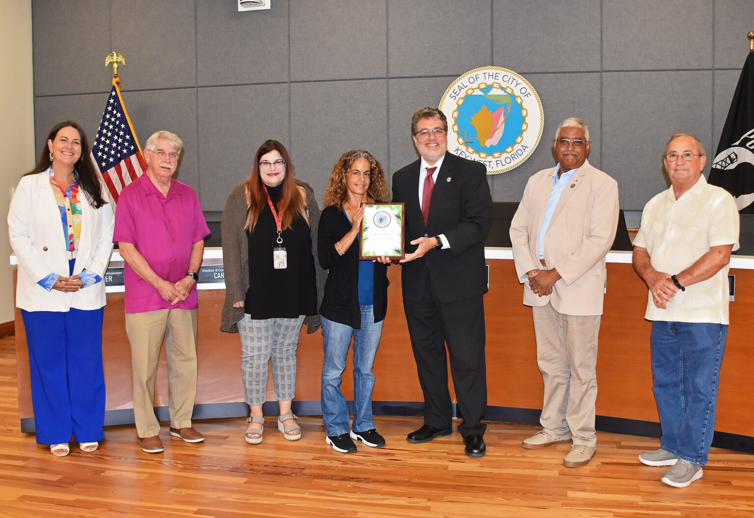 Key West City Commission Honors Letisia Powell for Nine Years of ...