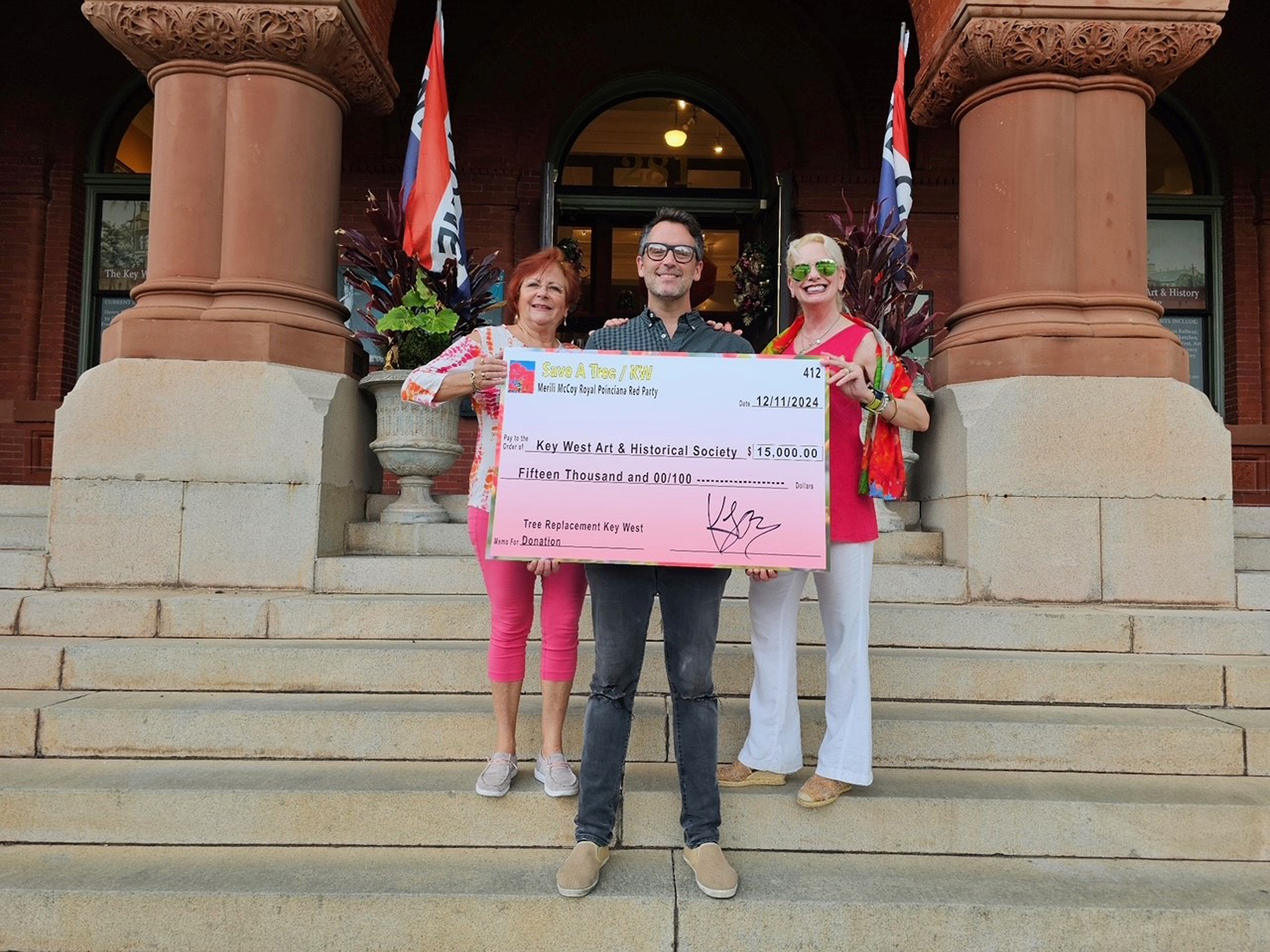 KWAHS Receives $15,000 from Save a Tree/Key West for Replanting Trees ...