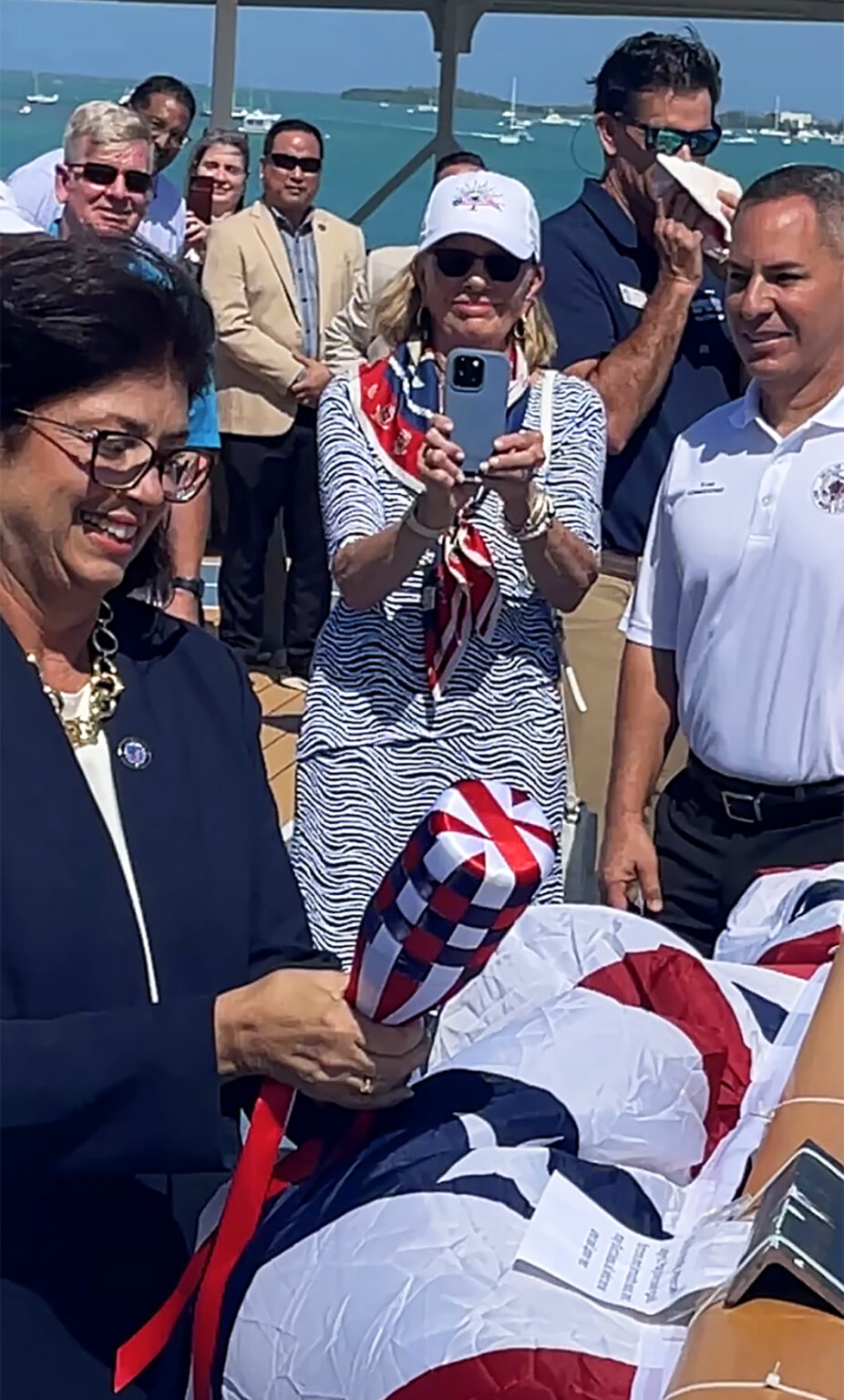 Mayor Danise Henriquez Christens American Legend in Key West Ceremony ...