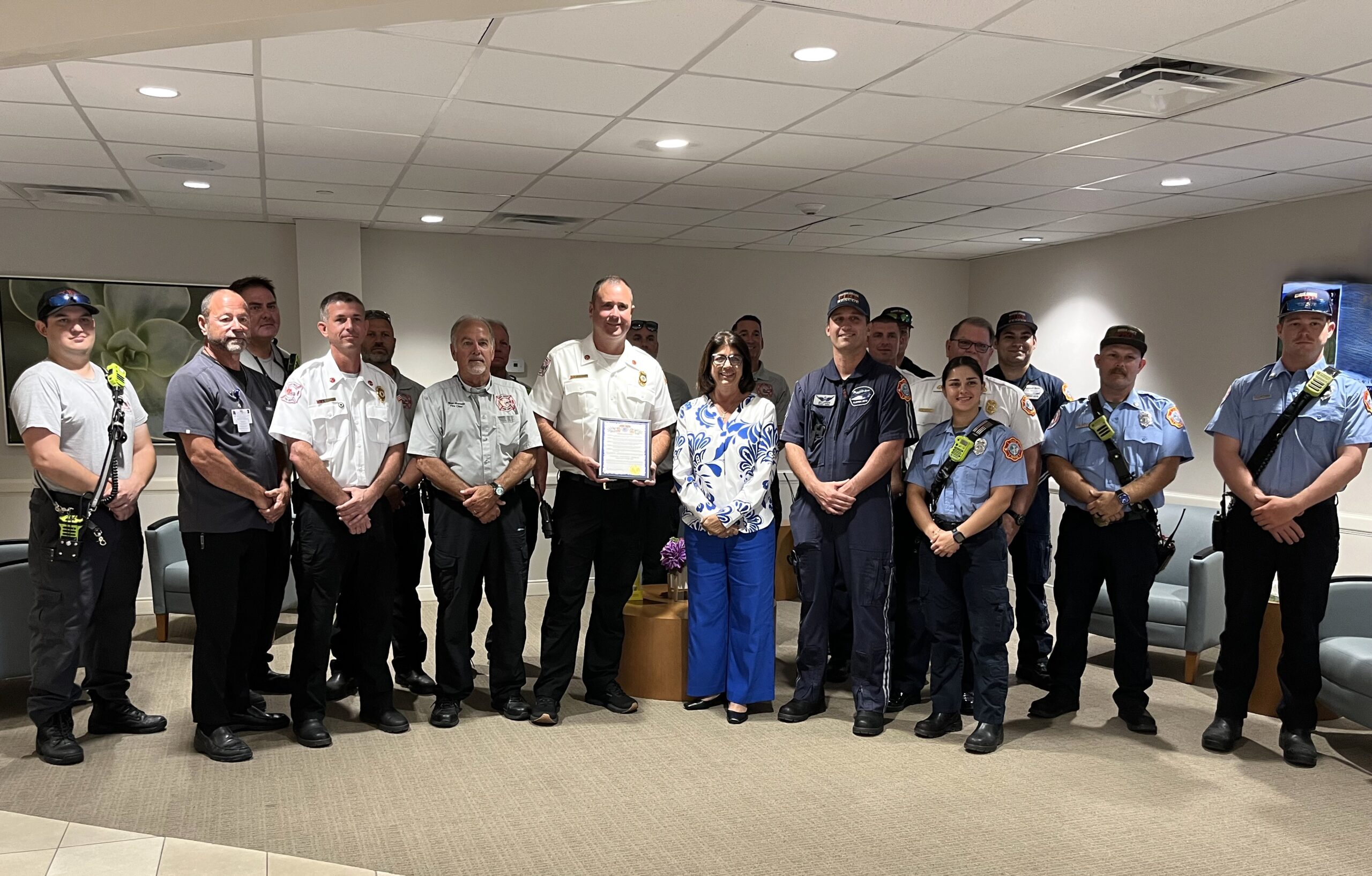 LOWER KEYS MEDICAL CENTER HONORS EMERGENCY MEDICAL SERVICE PERSONNEL ...